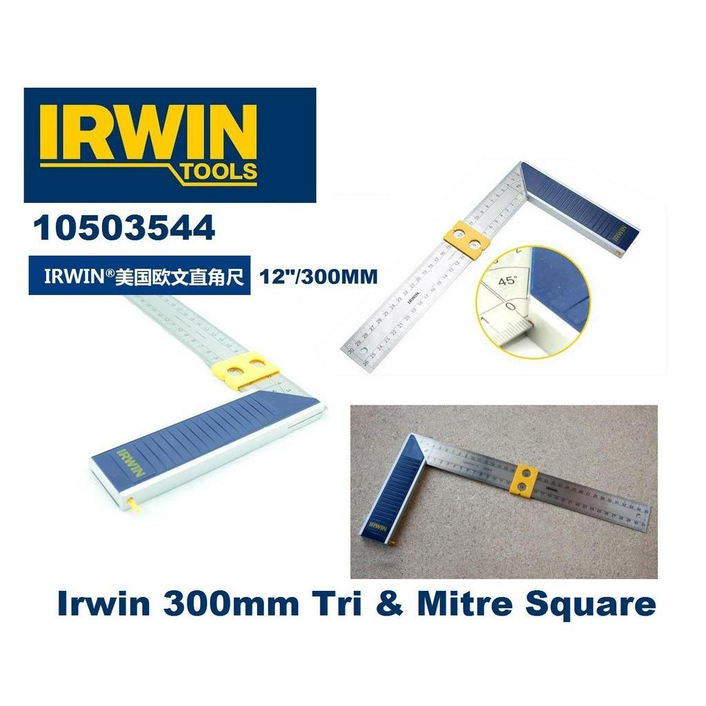 Irwin 300mm (12-inch) Aluminium Try and Mitre Square | Shopee Malaysia