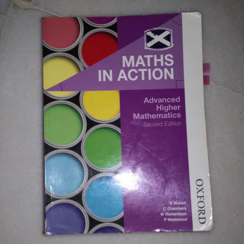Math in Action Advanced Higher Mathematics Second Edition Heriot Watt ...