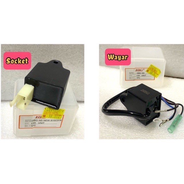 GBO CDI UNIT MODY HONDA ND MITSUBISHI (SOCKET/ WAYAR) | Shopee Malaysia
