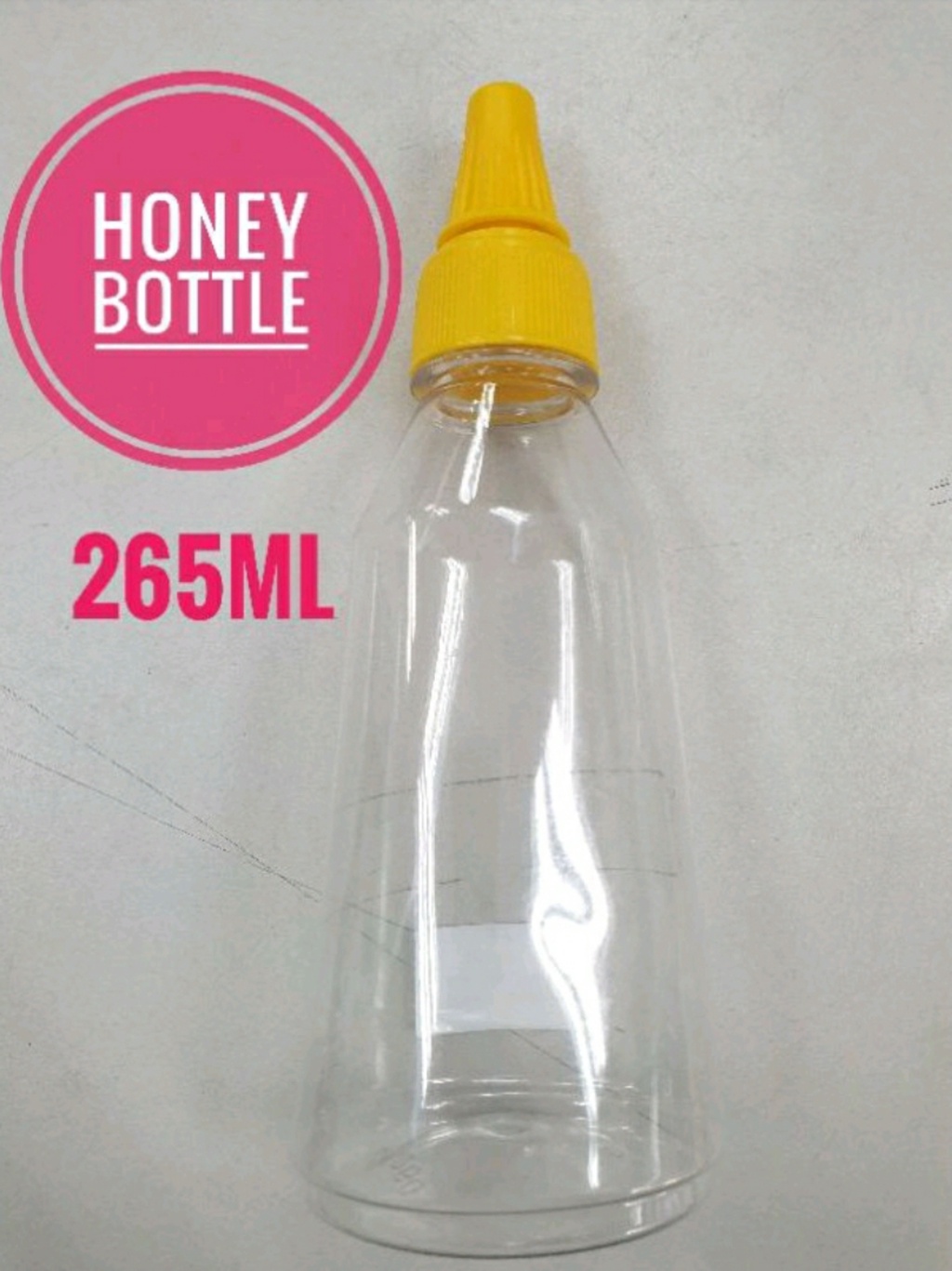 Honey Bottle 蜂蜜瓶子 Botol Madu 265ml PET (Squeezable) | Shopee Malaysia