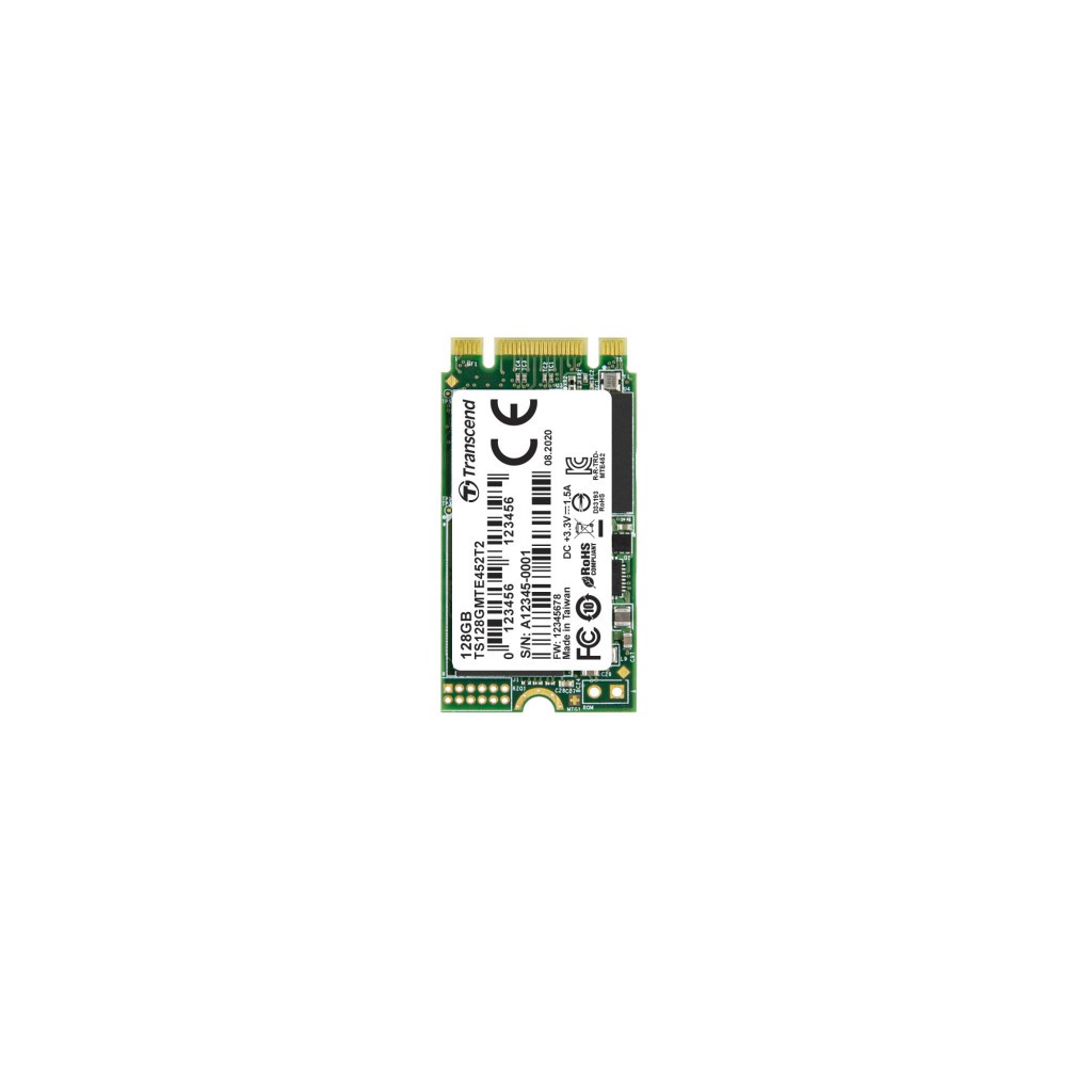 Transcend 512GB NVMe PCIe Gen3 x2 M.2 2242 SSD MTE452T2, w/Dram Cache ...