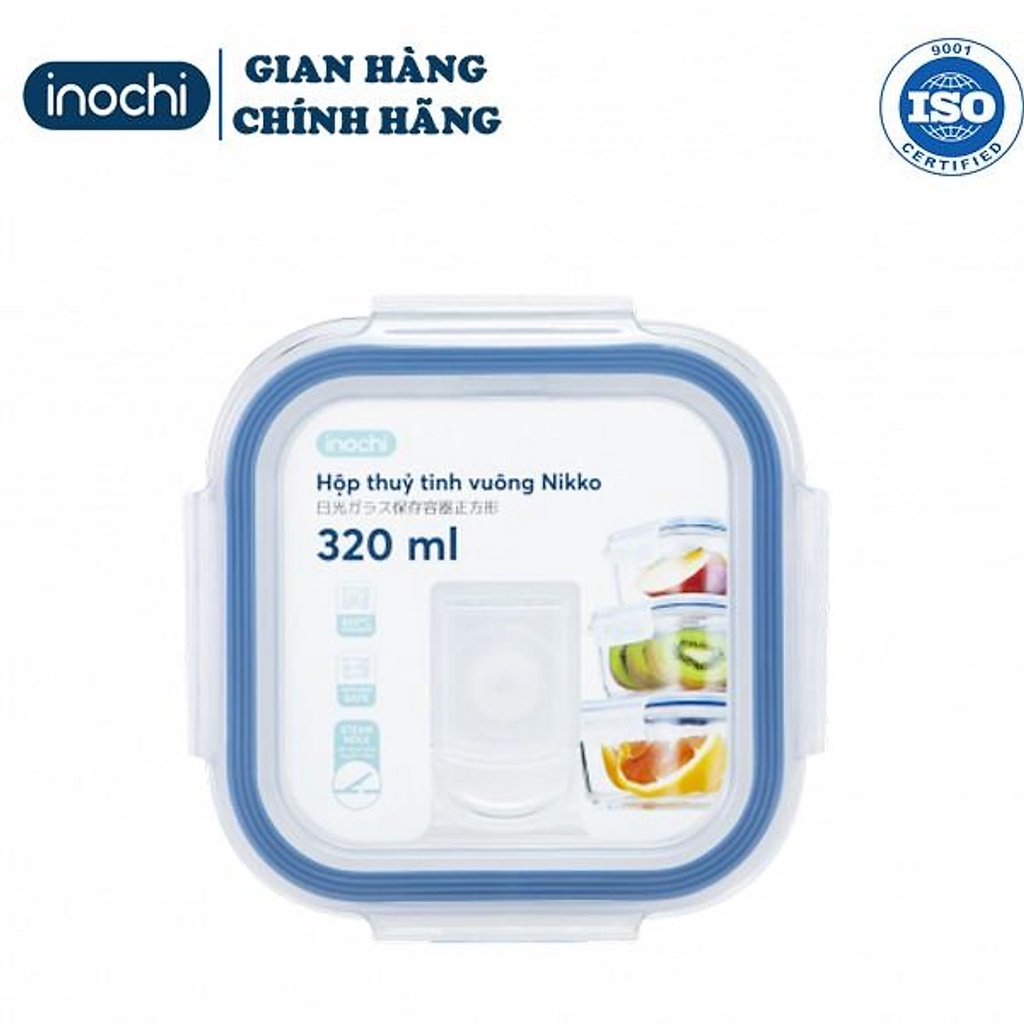 Nikko Square Glass Box 520 ml | Shopee Malaysia