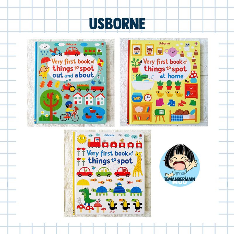 Usborne - Very First Book of Things to Spot/Peep Inside/See Inside/Look ...