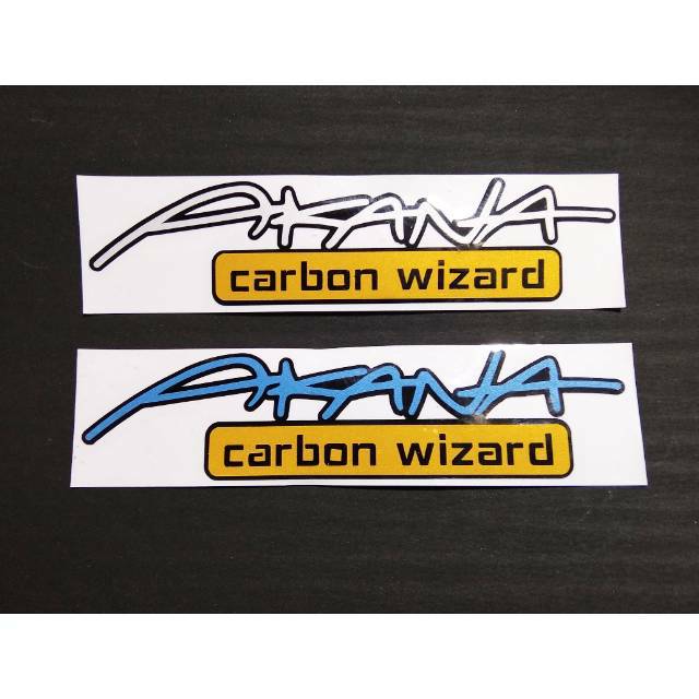 Sticker AKANA CARBON WIZARD CUTTING | Shopee Malaysia