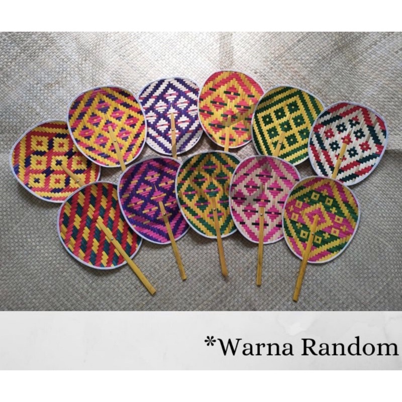 Kipas Satay / Kipas Buluh / Kipas Murah / Bamboo Hand Fan | Shopee Malaysia