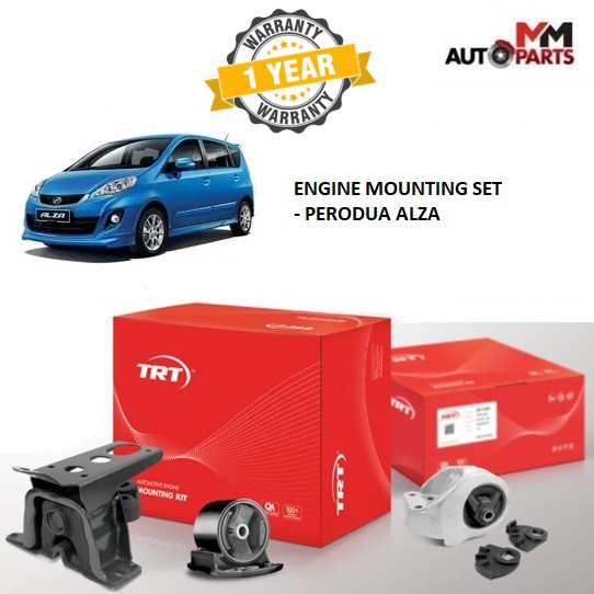 ENGINE MOUNTING FULLSET - PERODUA ALZA 2009-2020 1.5 , AUTO / MANUAL ...