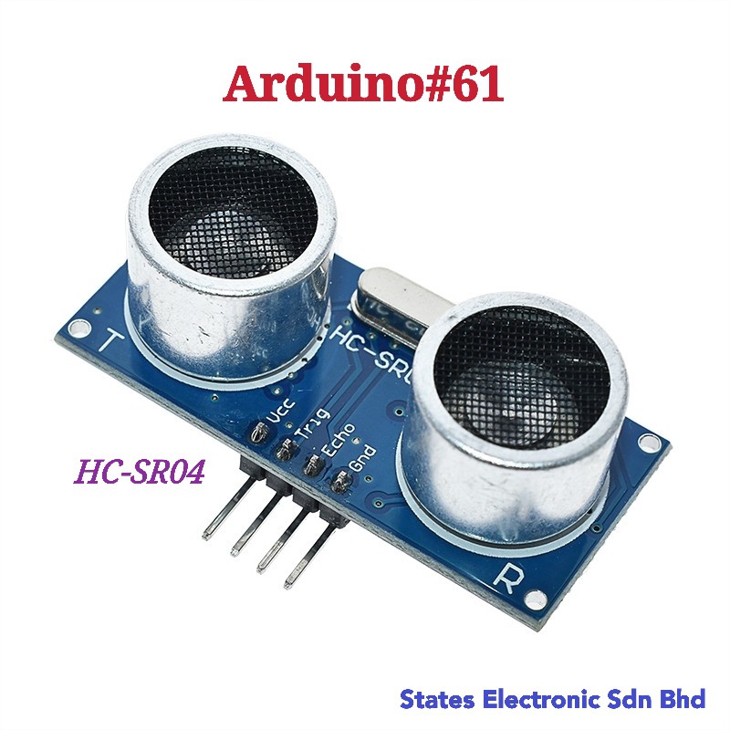 Arduino#61 HC-SR04 Ultrasonic Sensor Module | Shopee Malaysia