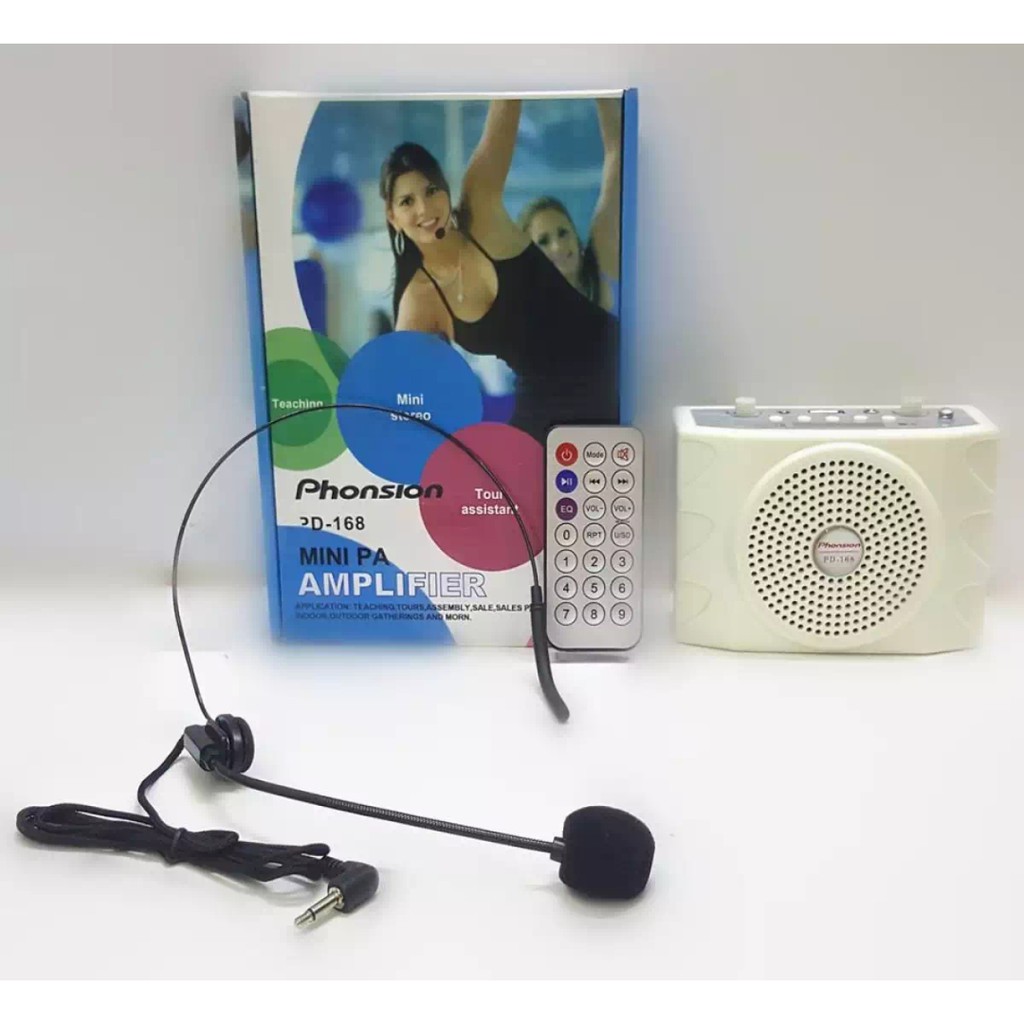 Mini PA Amplifier PD-168 | Shopee Malaysia
