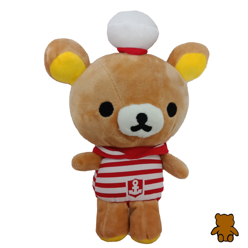 27cm Rilakkuma Chef Stuffed Toys Soft For Kids Toys for Kids Boy Girl ...