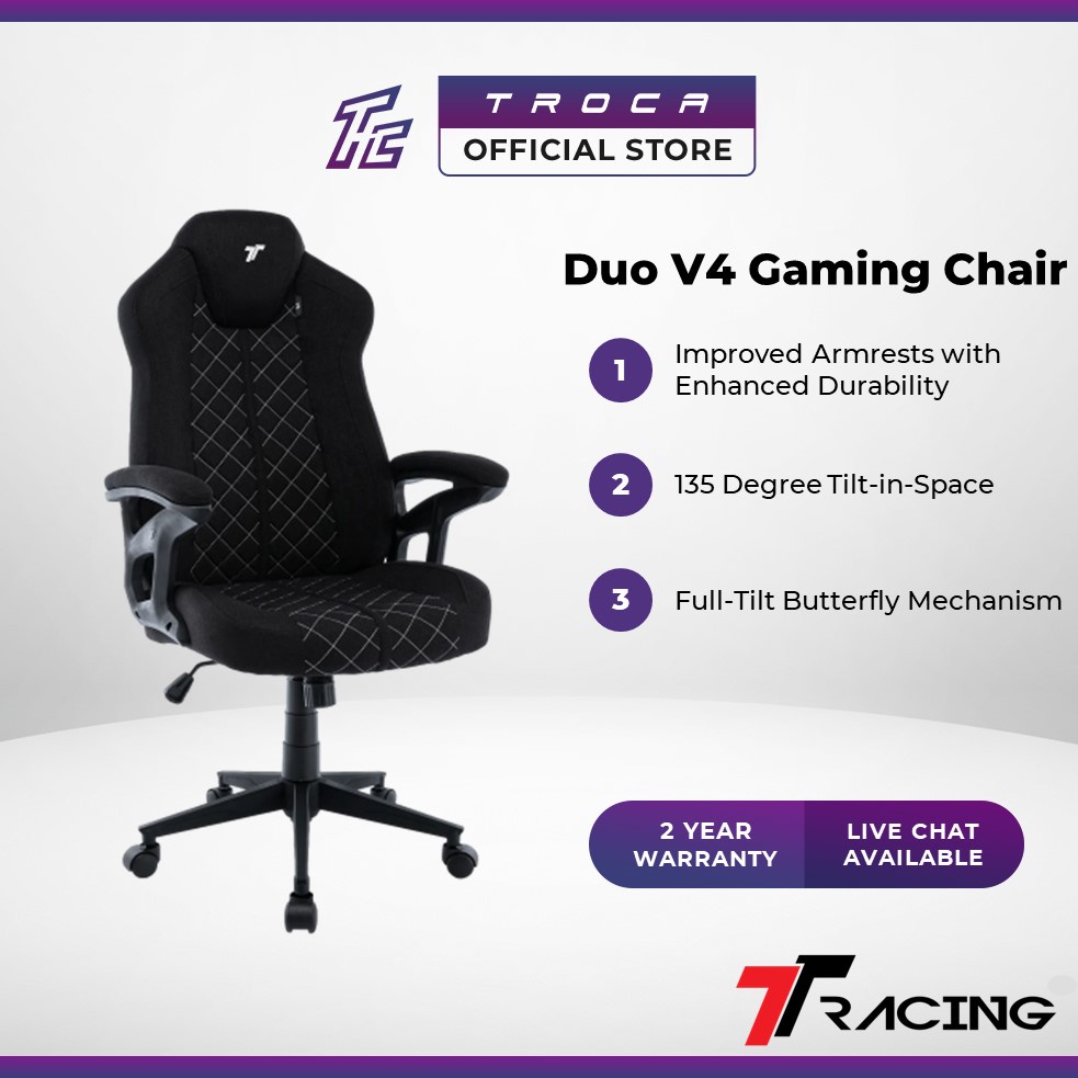 TTRacing Duo V3 / Duo V4 Pro Gaming Chair Office Chair Kerusi Gaming ...