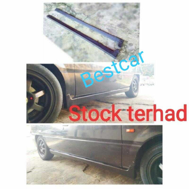 😽FRP PROTON ISWARA SIDE SKIRT EVO2 HOT SALES SUPER SALES ISWARA MMC ...