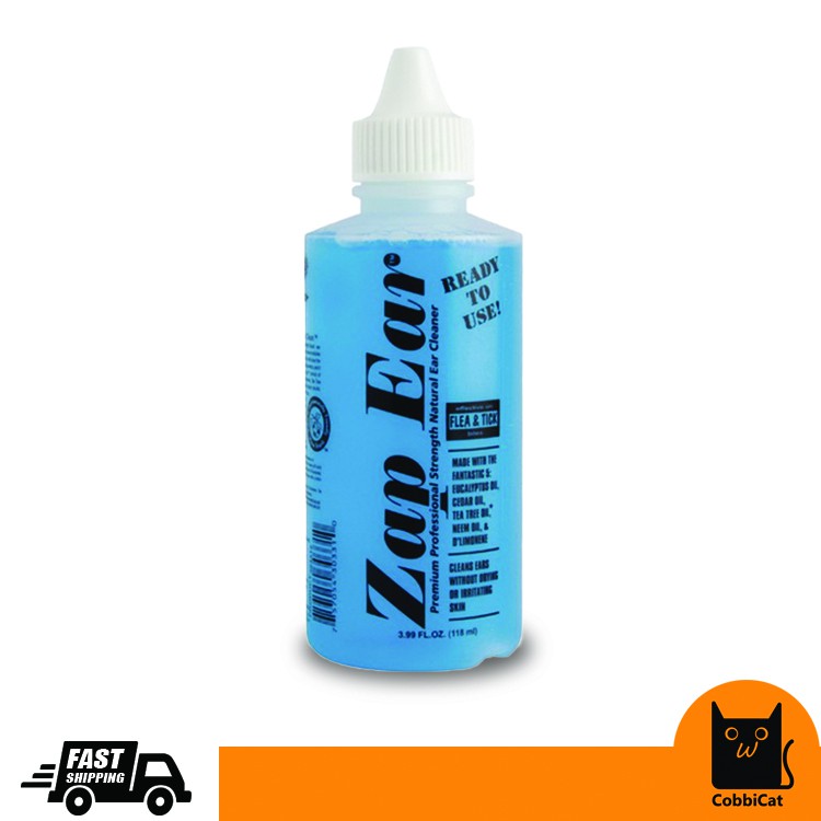 Kelco Zap Ear 118ml ( Premium professional strength natural ear cleaner ...