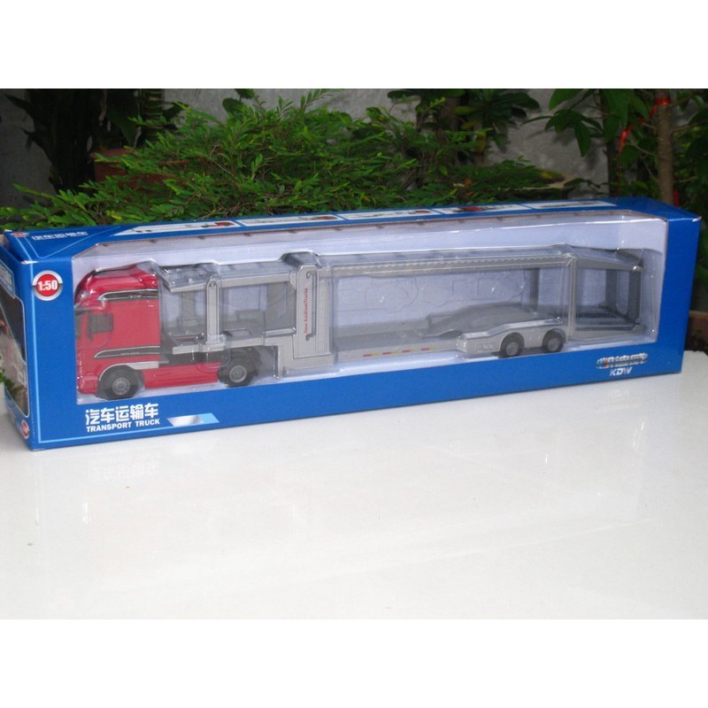 Kaidiwei (KDW) 1/50 Auto Transport Trailer Carrier Trailer Auto Car ...