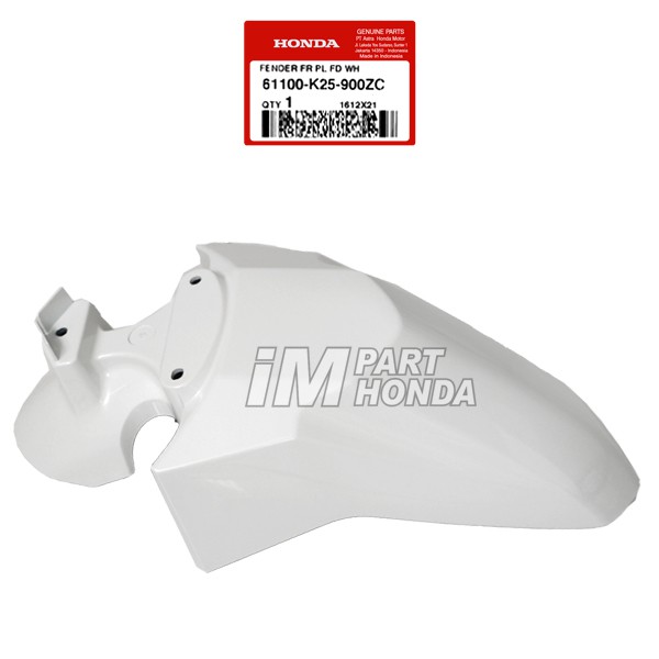 PUTIH 61100-k25-900zc Beat Fi Front Fender Fender 2012 - 2014 White ...