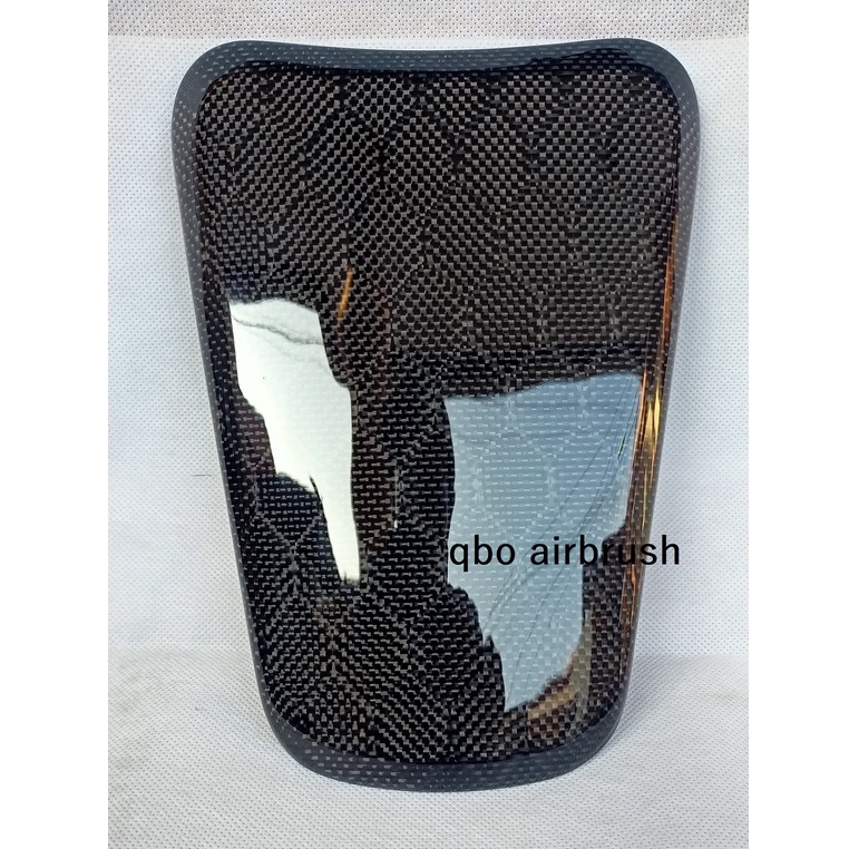 All NEW AEROX 155 CONNECTED V2 HEXAGON CARBON KEVLAR Tank Cap COVER ...