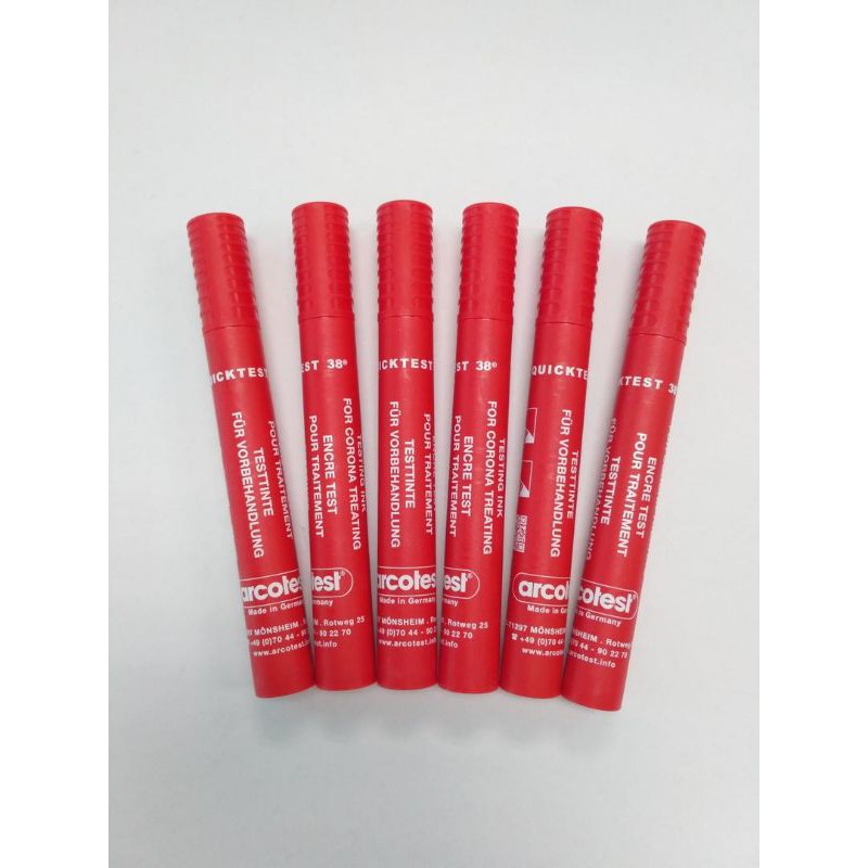 Arcotest surface tension test Pens Quicktest 38 -Red color/Standard ...