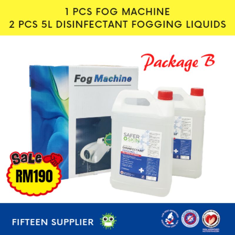 Package B 1500W Fogging Machine ( Ready Stock ) | Shopee Malaysia