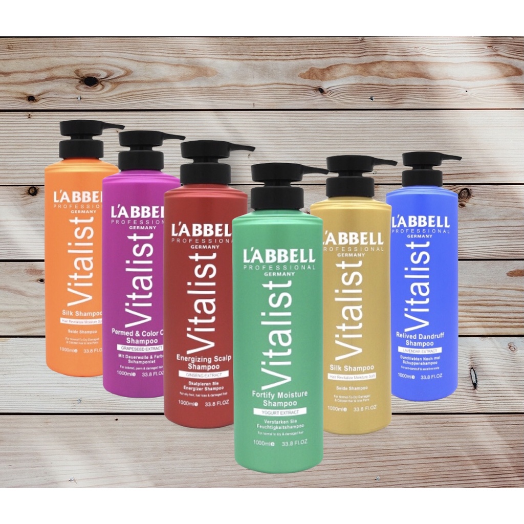 Labbell Professional Vitalist Shampoo Range 1000ML | Shopee Malaysia