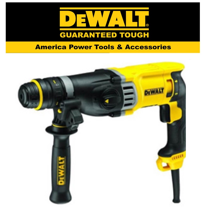 READY STOCK !DEWALT D25144K-B1 ROTARY HAMMER 28MM 3 MODE 800W SDS PLUS ...