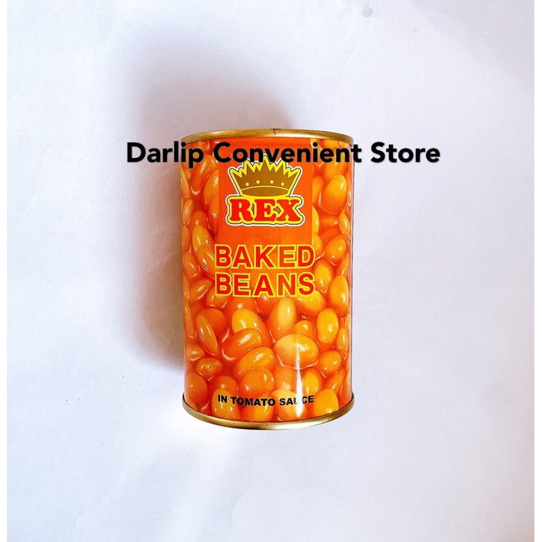 REX Baked Bean in Tomato sauce Kacang Panggang 茄汁豆/ REX Processed Peas ...
