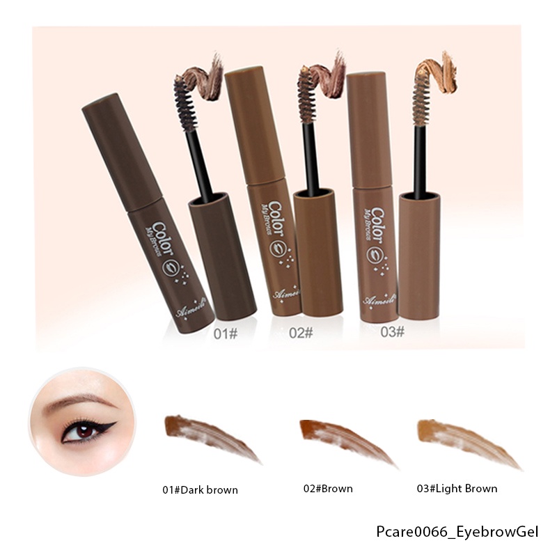 Waterproof Eyebrow Gel Brush Microblading Long-wear Sculpt Lift Brow ...
