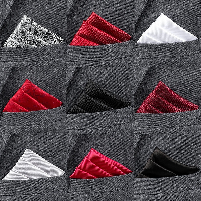 Men's Suit Pocket Square Square Men's Shirt Handkerchief Chest Scarf ...