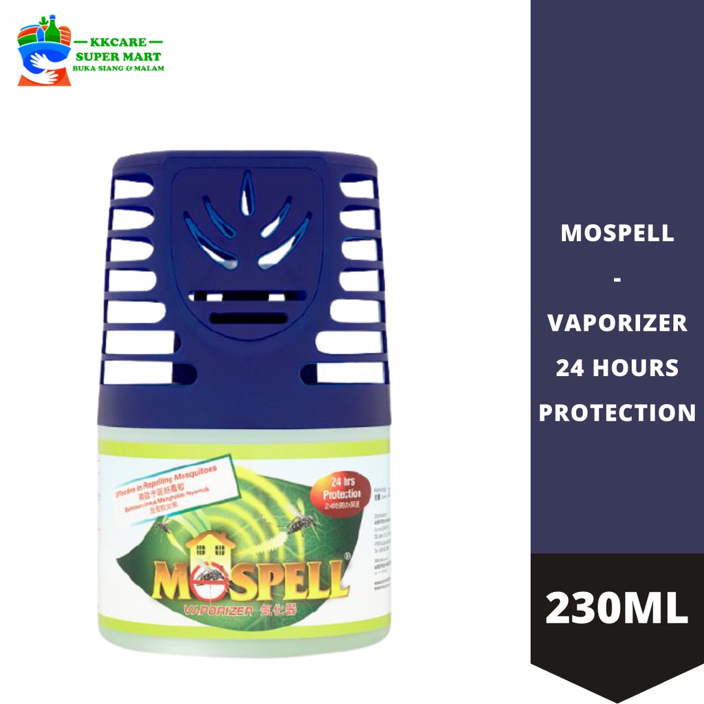Mospell - Vaporizer 24 hours Protection ( 230ML ) | Shopee Malaysia