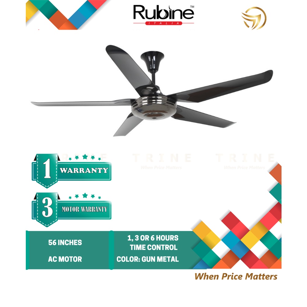 RUBINE VETTA 56" RCF-VETTA56-5B-GM | Shopee Malaysia
