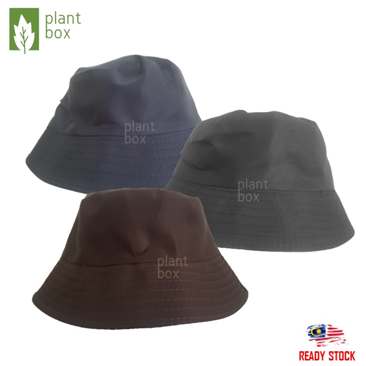 Round Hat / Topi Bulat / Cotton Bucket Hat Suncap | Shopee Malaysia