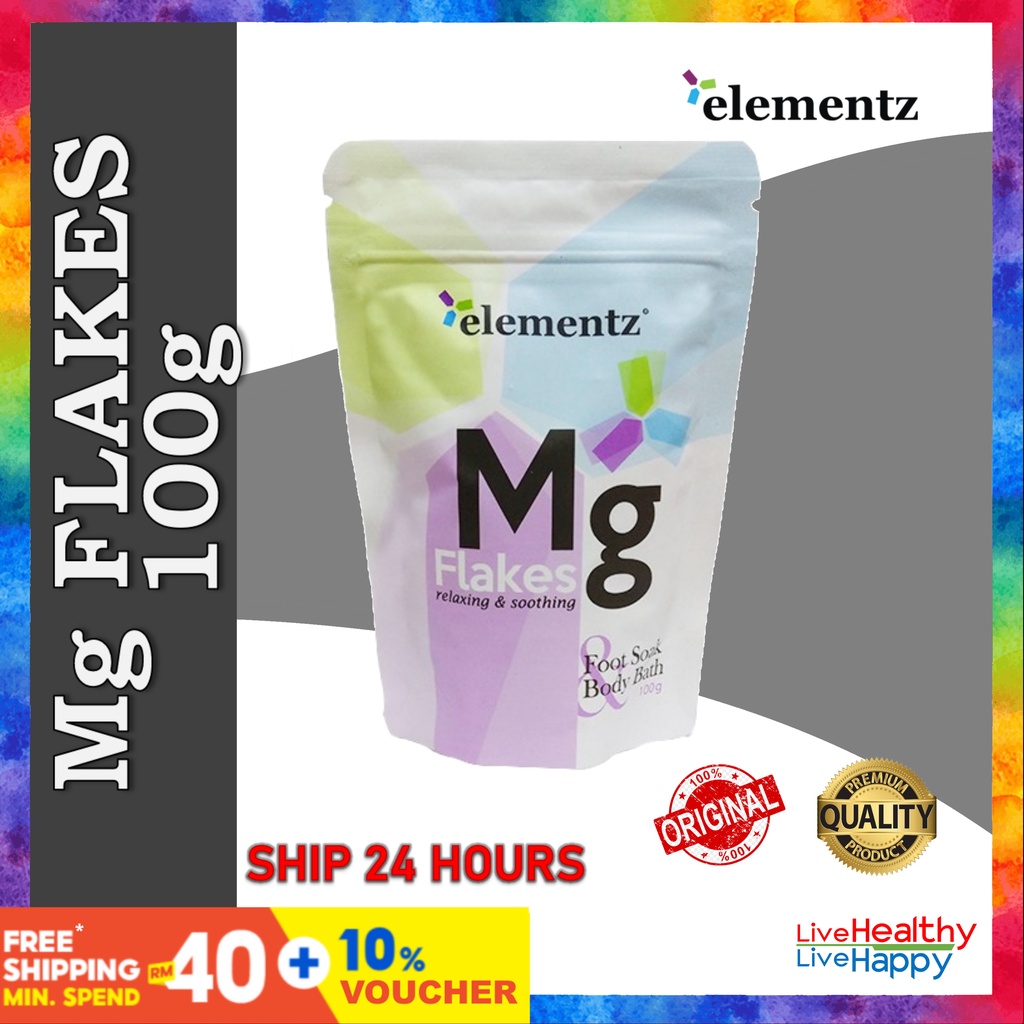 [BULK BUY] ELEMENTZ Mg Magnesium Flakes rejuvenating relax stress ...