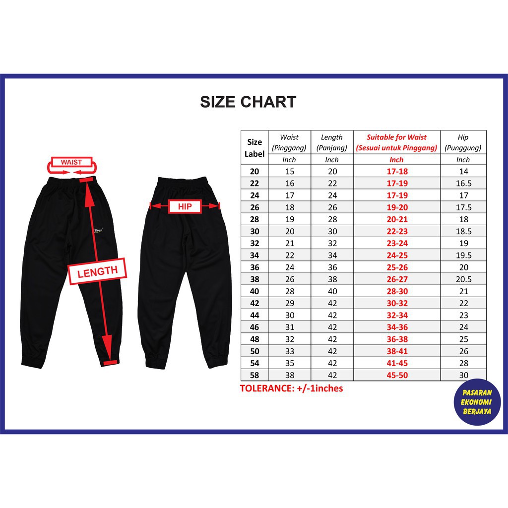 SELUAR TRACK/ KOSONG TEBAL CEKAK/ TRACK BOTTOM UNISEX/ TRACK SUIT ...