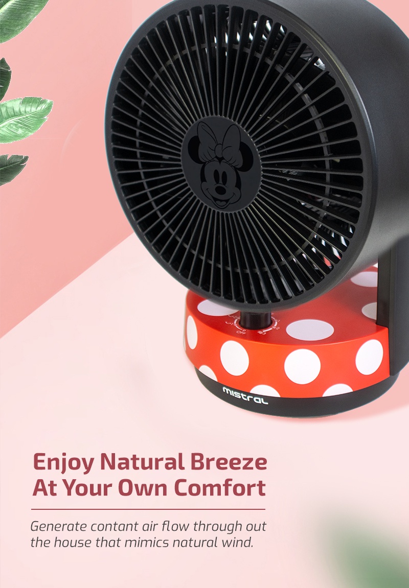 Disney x Mistral 7" High Velocity Fan | MHV70 Air Circulation Fan Khind ...