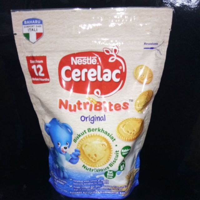 NESTLE CERELAC BISCUIT NUTRIBITES ORIGINAL 180G | Shopee Malaysia