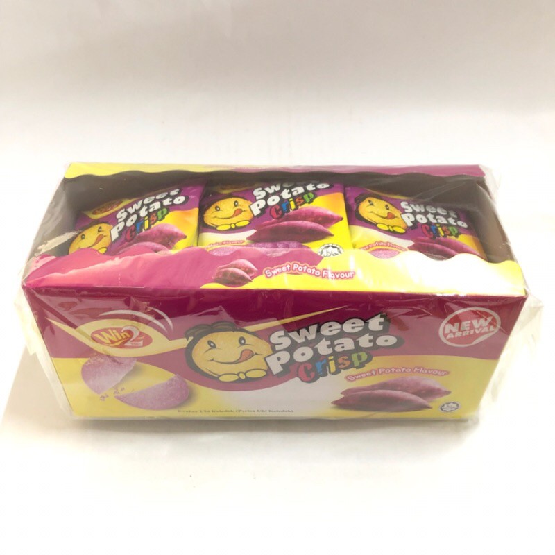 WIN2 POTATO CRISP CRACKERS (20g x 30pkt) / [BBQ / TOMATO / CURRY ...