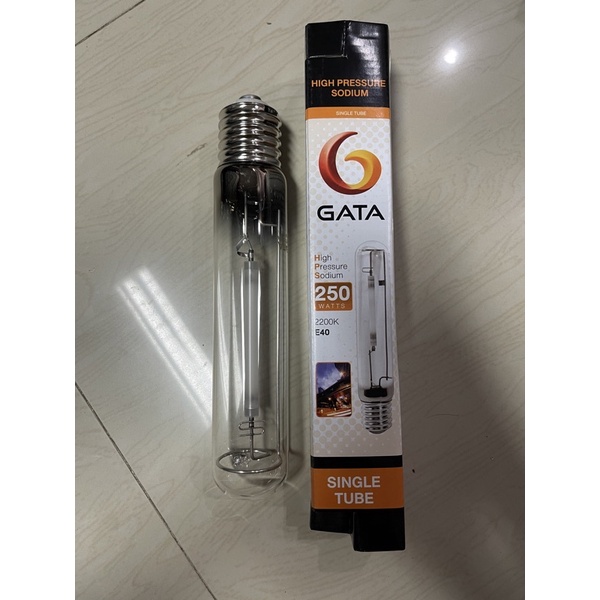 Cylindrical Sodium Lamp 250w E40 Gata Connector Very Bright Orange Light. | Shopee Malaysia