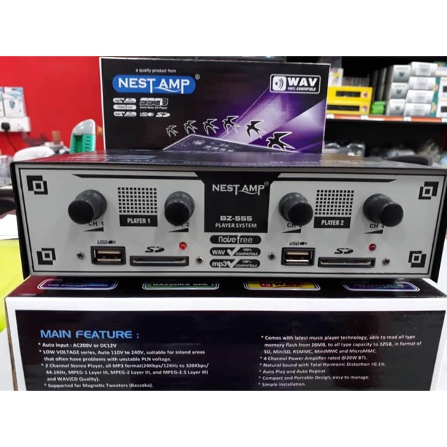 Nest Amp Bz555 Amplifier For Swiftlet Farming | Shopee Malaysia