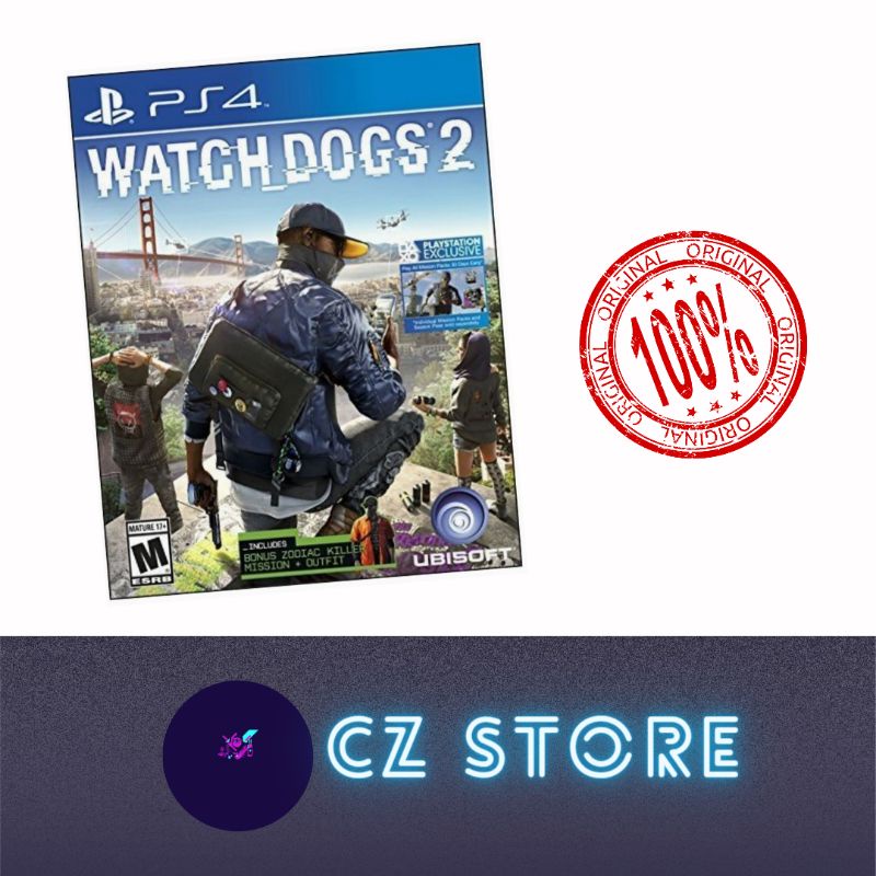 [PHYSICAL DISC] Watch Dogs 2 (PS4) (Eng) | Shopee Malaysia