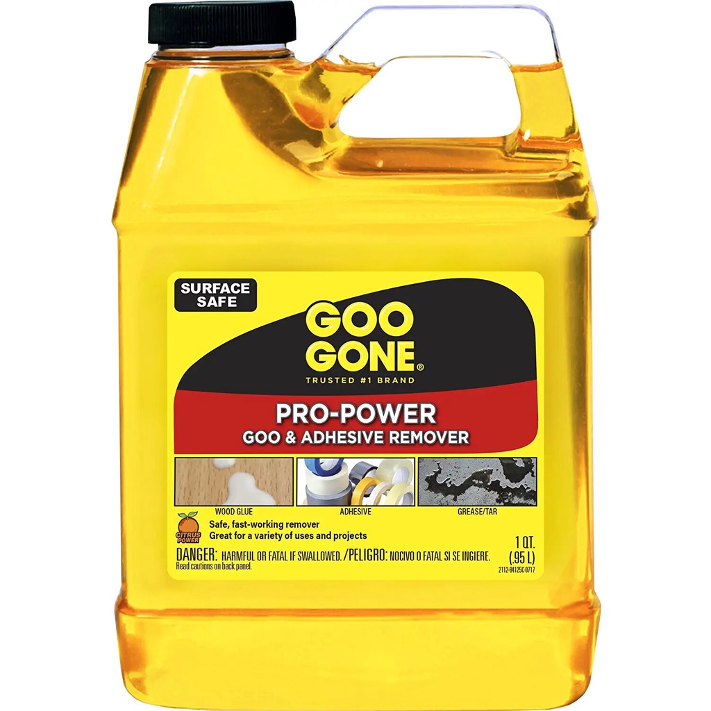 🇺🇸 GOO GONE Pro- Power Goo & Adhesive Remover Citrus Power - 0.95 Litre ...