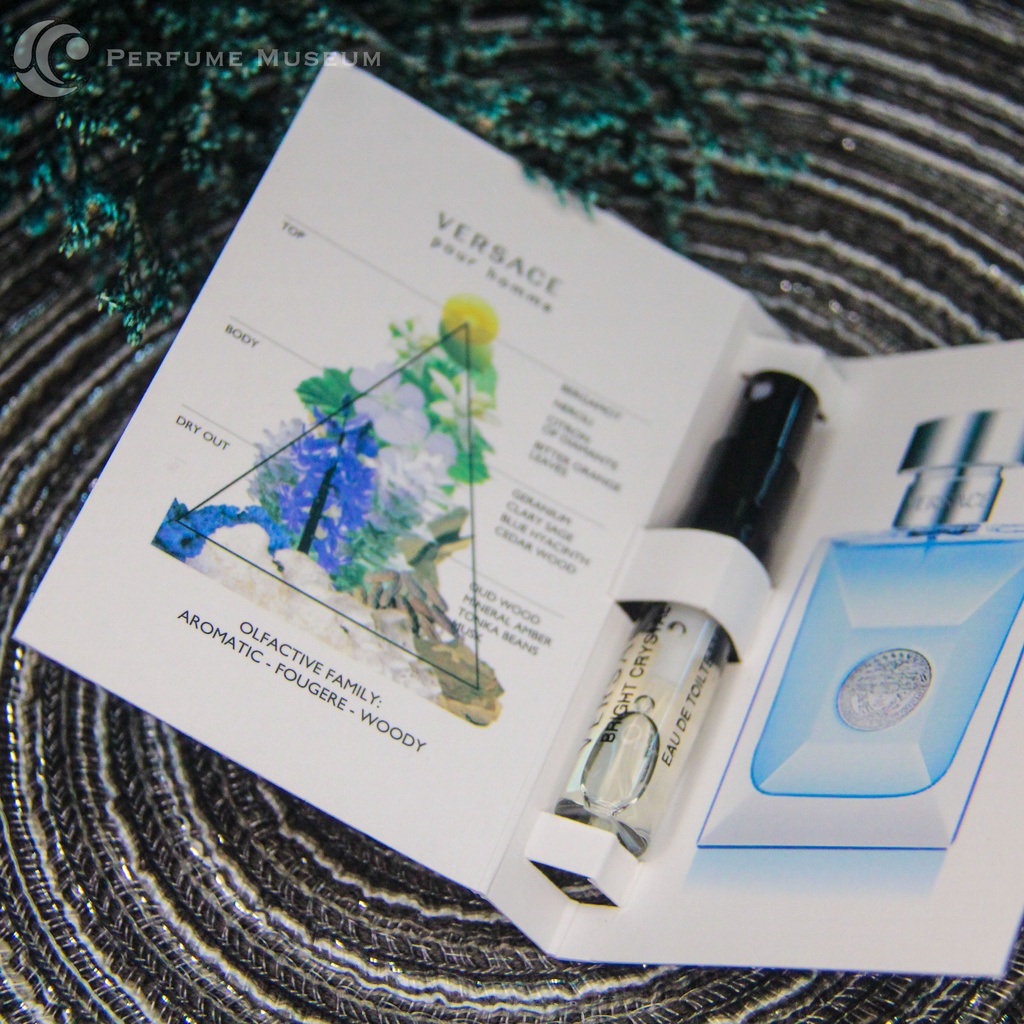 2ML Vial Perfume Versace Pour Homme | Shopee Malaysia