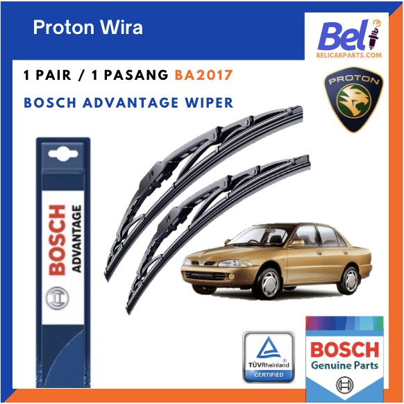 Proton Wira Car Windscreen Wiper Bosch Advantage BA2017 (Size 20" / 17") | Shopee Malaysia
