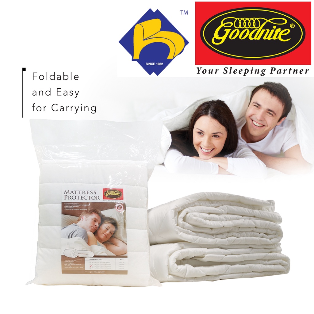 Goodnite Official Comfy Mattress Protector (King/Queen/SuperSingle ...