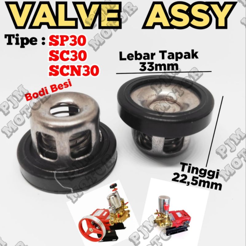 MESIN Iron Valve Assy Water Valve Iron Model Engine Power Sprayer ...