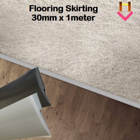 Penutup Tepi Lantai PVC – Skirting, Jalur Sisi & Trim | PVC Vinyl Floor ...