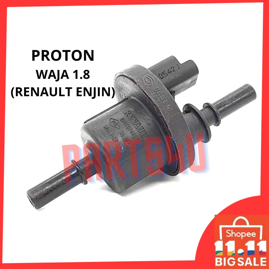 PROTON WAJA 1.8 (RENAULT ENJIN), SAVVY, PEUGEOT 206 207 407 FICD VACUUM VALVE 8200024427 VAPOR ...