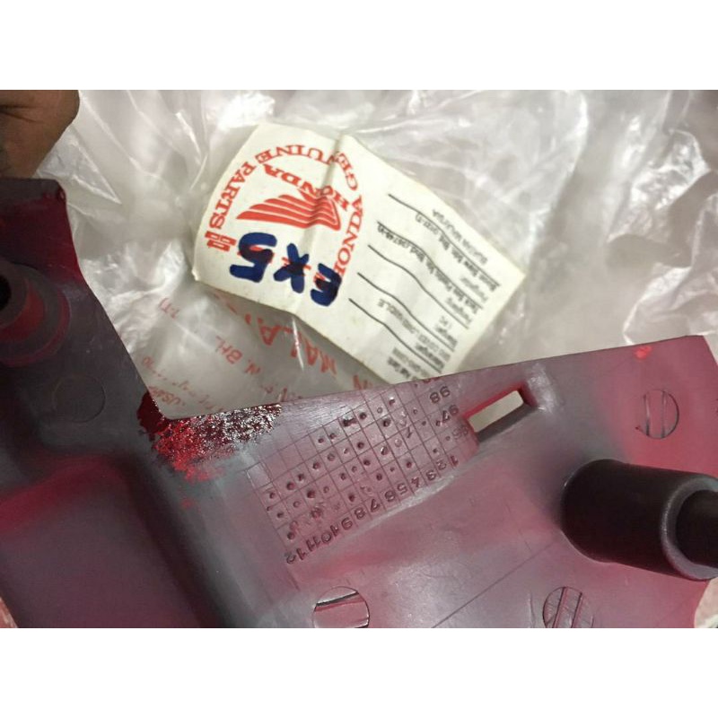 Cover lower handle/cover kepala bawah ex5 merah cili/posmen 💯 original ...