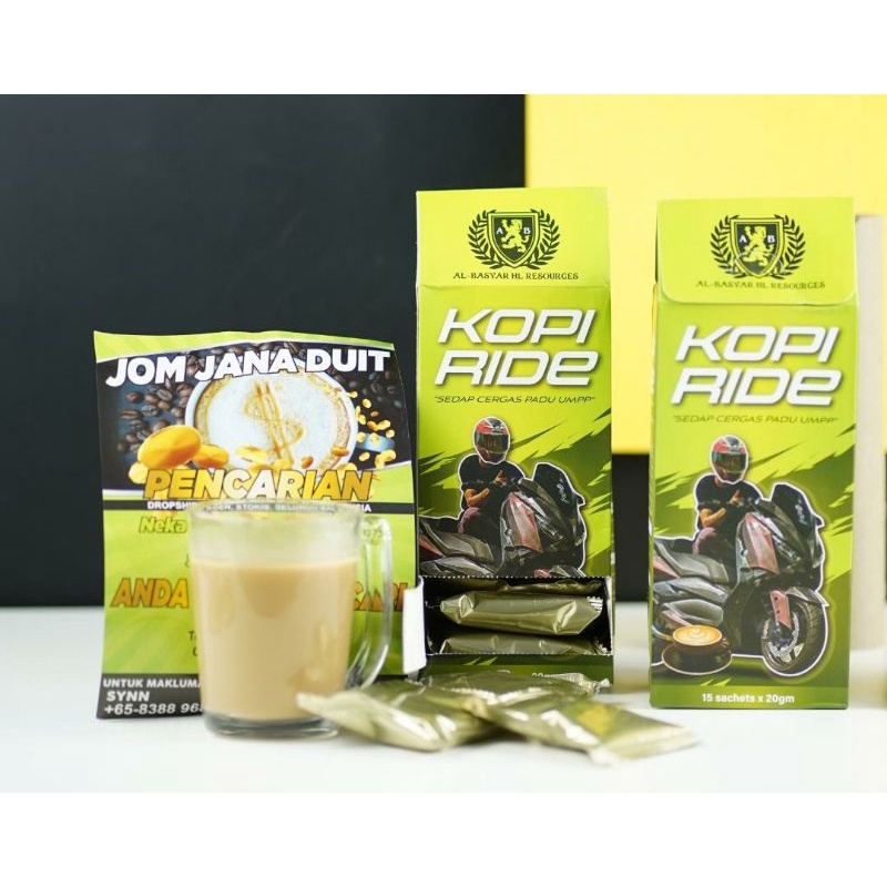 KOPI RIDE KOPI KESIHATAN | Shopee Malaysia