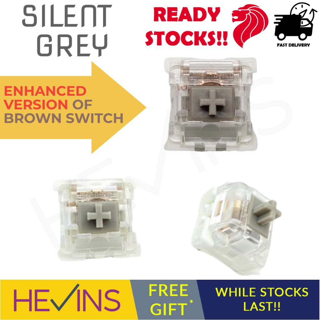 Mechanical Switch Outemu Silent Grey Replacement Mechanical Keyboard ...