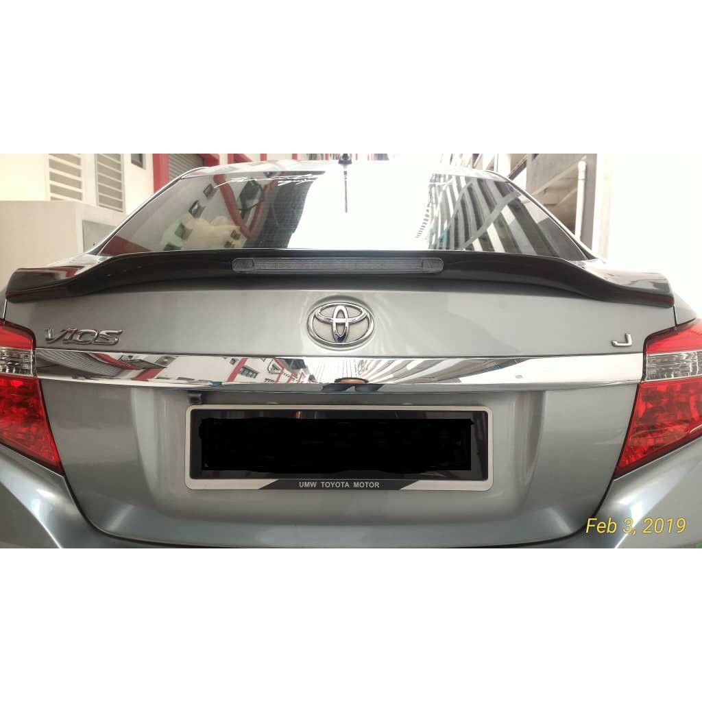 TOYOTA VIOS 2014 - 2018 ( D68 ) SPOILER WITH 2K PAINT COLOR - FRP ...