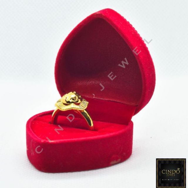 Cincin Topi Gold Emas Korea Cop 916 | Shopee Malaysia