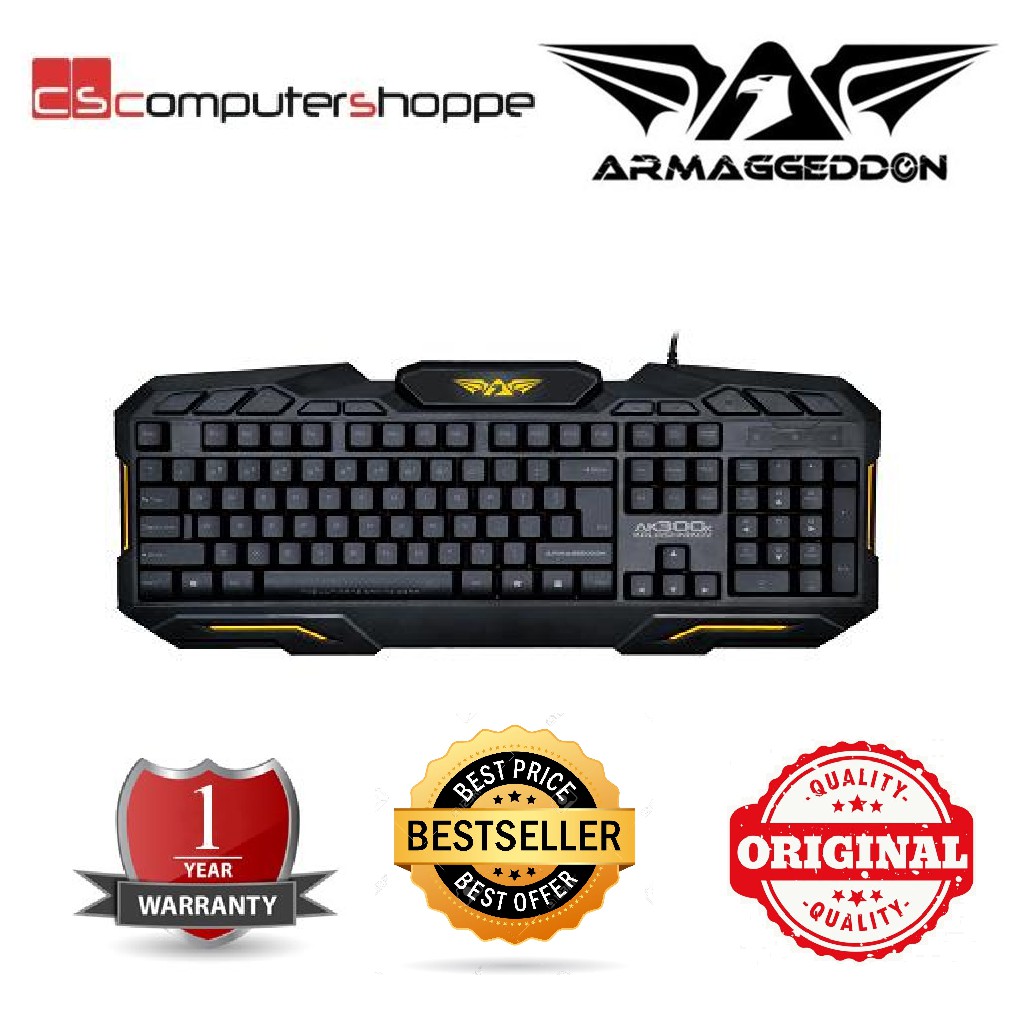 Armaggeddon AK-300x Kalashnikov Gaming Keyboard | Shopee Malaysia